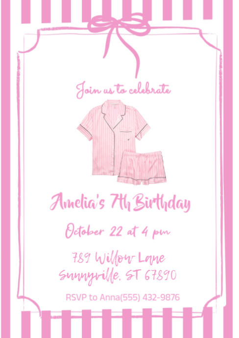 White Birthday Invitation Template | PosterMyWall