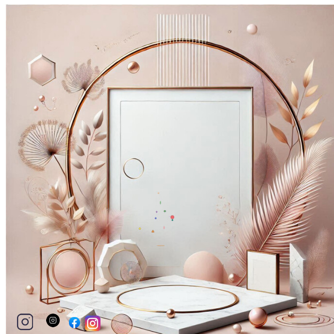 White Blank Background Image Album Cover Template | PosterMyWall
