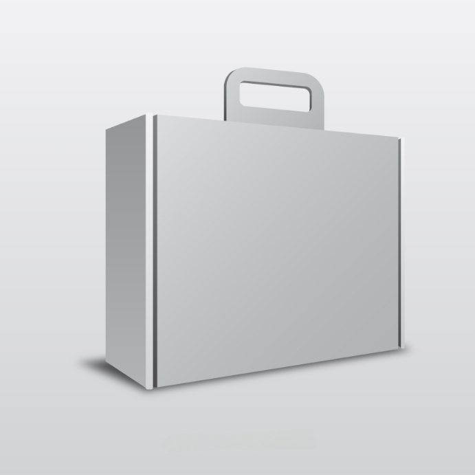 Copy of White box with handle template | PosterMyWall