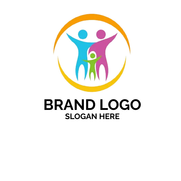 White Brand Logo Logo Template | PosterMyWall