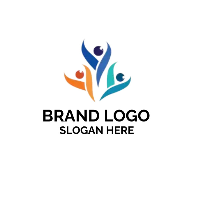 White Brand Logo Logo Template | PosterMyWall