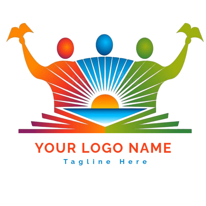 White Bright Education Logo Template | PosterMyWall