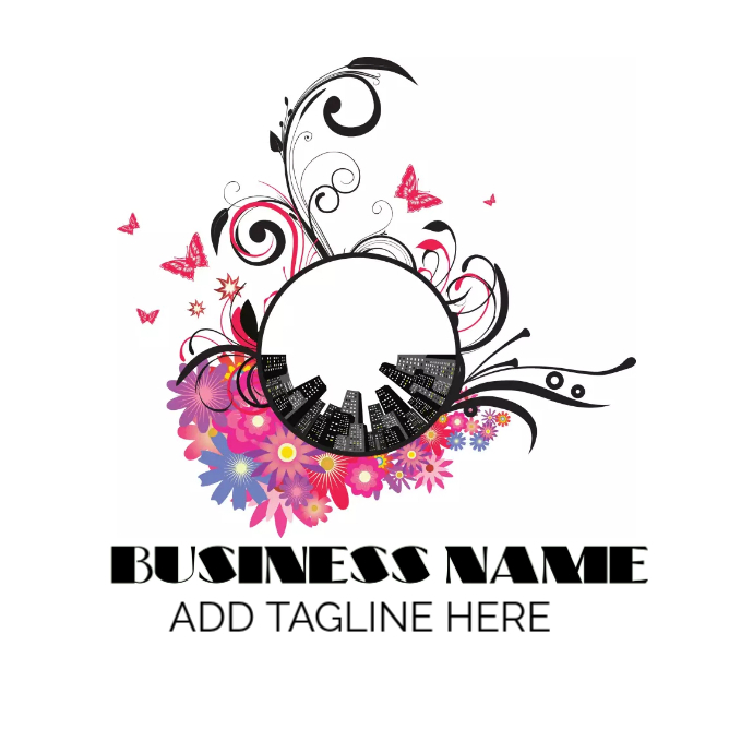 White Business Logo Logo Template | PosterMyWall