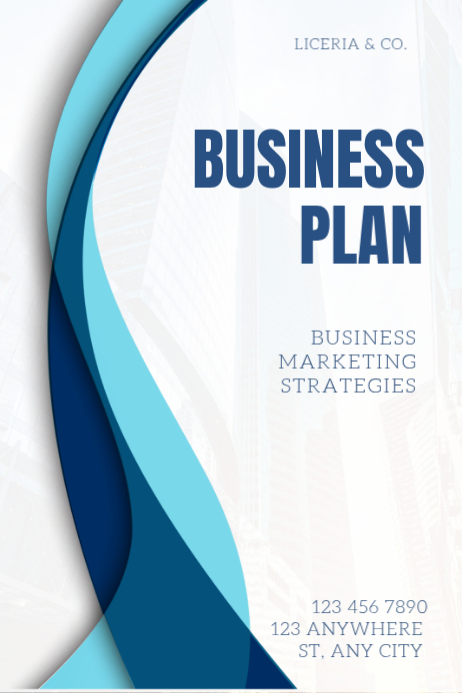 Plantilla de White Business Plan Poster | PosterMyWall