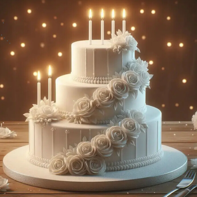 White cake Template | PosterMyWall