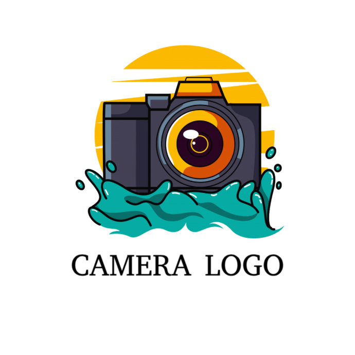 White Camera-photo-photography-dslr-tech-digital-company- Logo Template ...