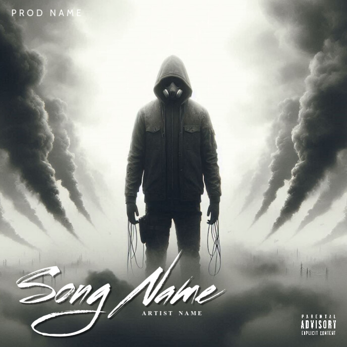 White Cd Mixtape Album Cover Album Cover Template | PosterMyWall