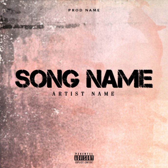 White Cd Mixtape Album Cover Artwork Template Album Cover | PosterMyWall