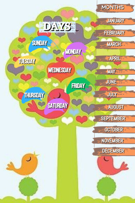 Copy of White Children Cartoon Poster | PosterMyWall