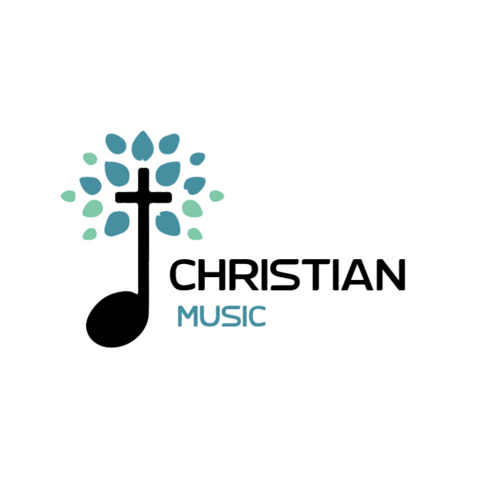 White Christian/music/choir/singing/church/business/brand/identity ...