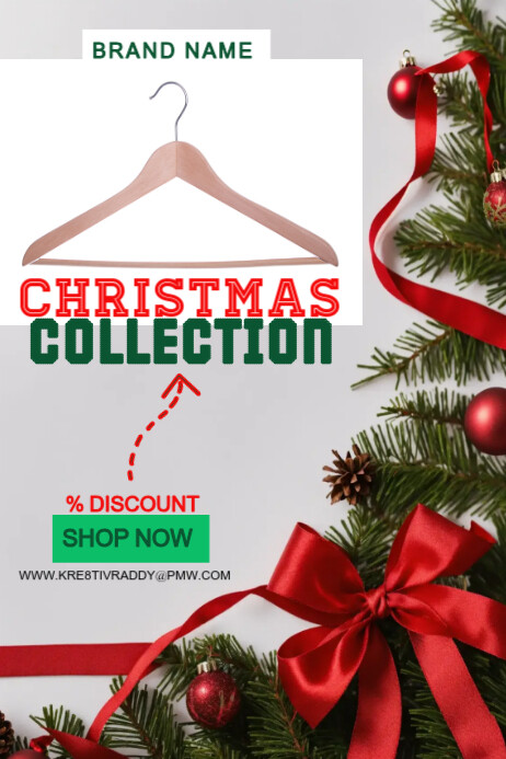 Modèle White Christmas Collection Poster | PosterMyWall