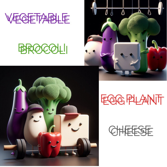 White Collage Animation Instagram Post Template | PosterMyWall