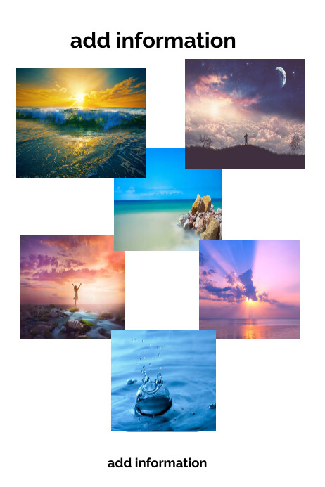 White Collage Co Poster Template | PosterMyWall