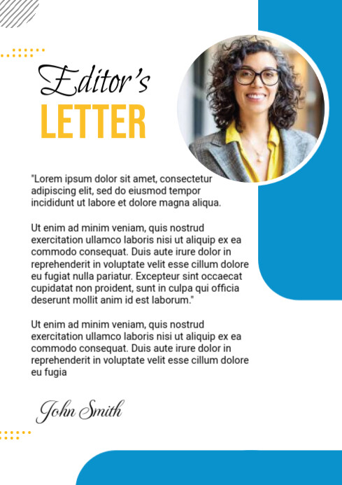 Copy of White Collage Editor Page Template Flyer A4 | PosterMyWall