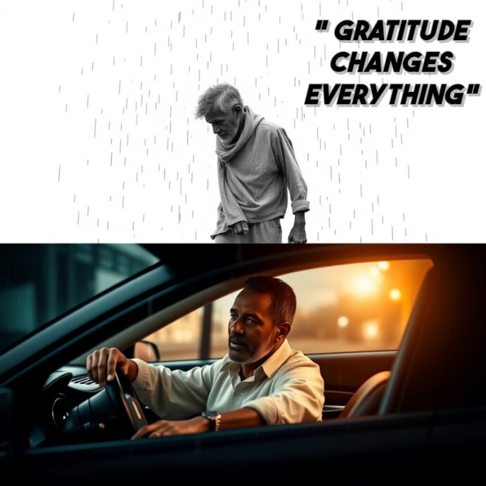 White Collage Gratitude Instagram Post Template | PosterMyWall