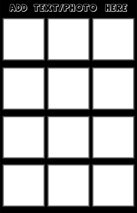 Copy of White Collage Half Page Wide | PosterMyWall