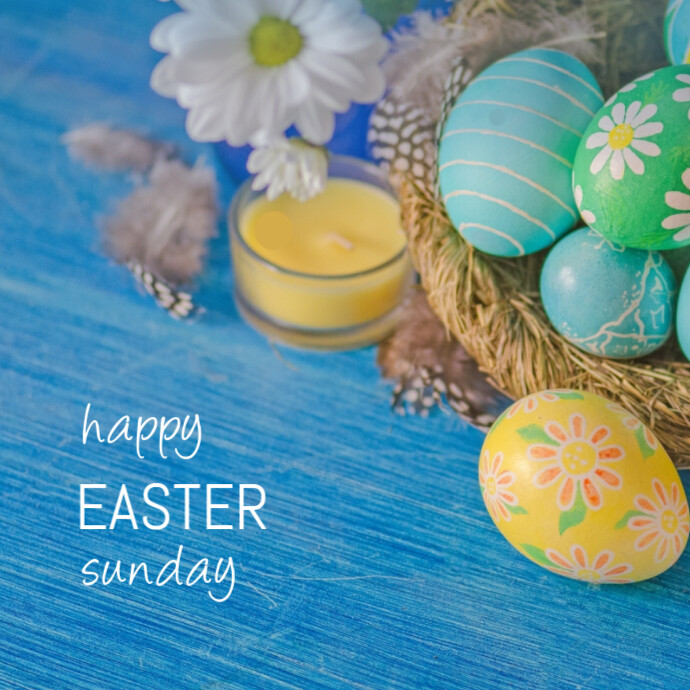 Plantilla de White Collage Happy/good Friday/text/design/salvation ...