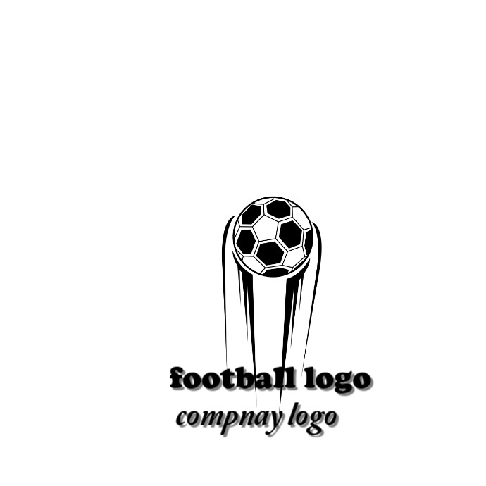 White Company Football Logo Template | PosterMyWall