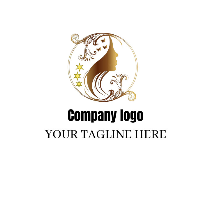 White Company Logo Templat | PosterMyWall