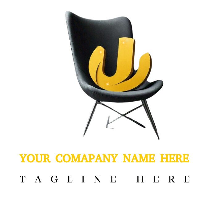 White Company Name Logo Template | PosterMyWall