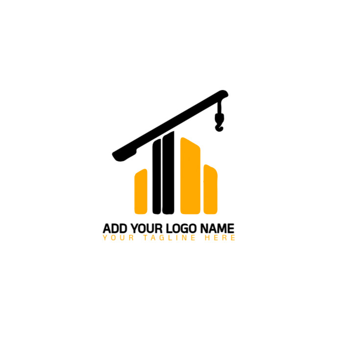 Plantilla de White Construction Logo/building Logo/brand/business ...