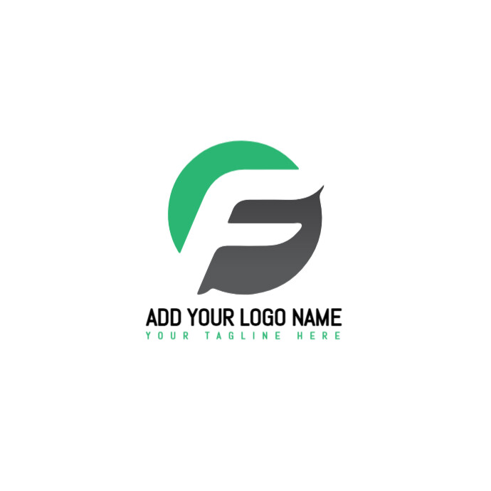 White Corporate/badge/shadow/f Logo/business/brand/identity/symbol/icon ...