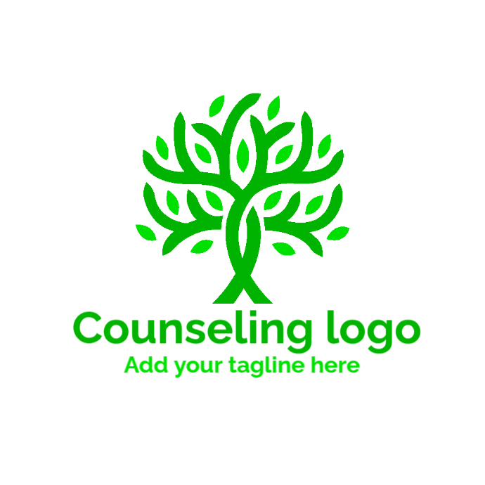 White Counseling Logo Logo Template | PosterMyWall