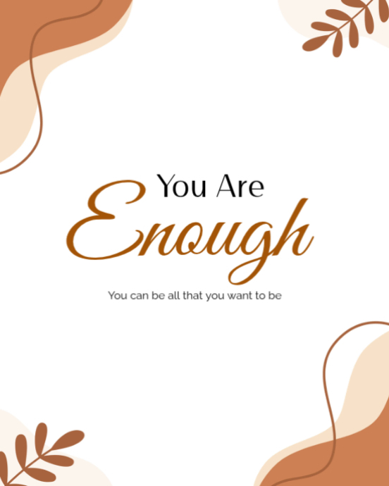 White Daily Motivation Instagram Portrait Template | PosterMyWall