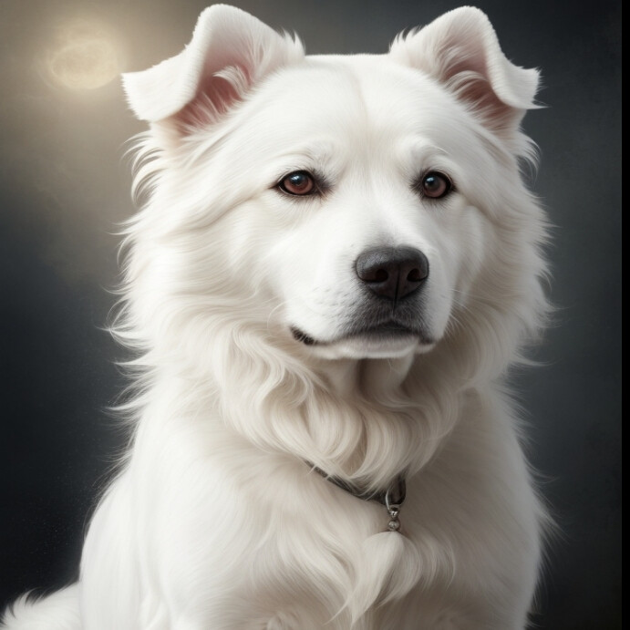 White dog template | PosterMyWall