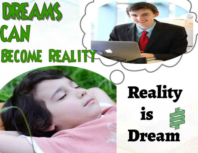 White Dream Big Flyer (us Letter) Template | PosterMyWall