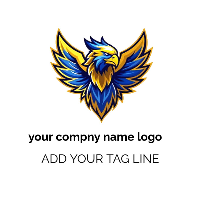 Copy of White Falcon Logo | PosterMyWall