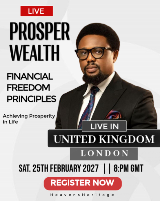 White Financial Freedom Seminar Instagram PorLive Event Flyer Template ...