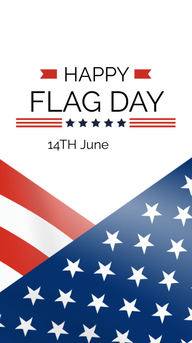 Plantilla de White Flag Day Digital Display (9:16) | PosterMyWall