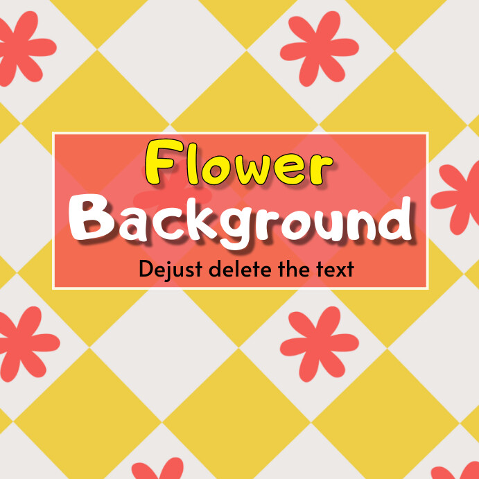 White Floral Background Message Instagram Template | PosterMyWall