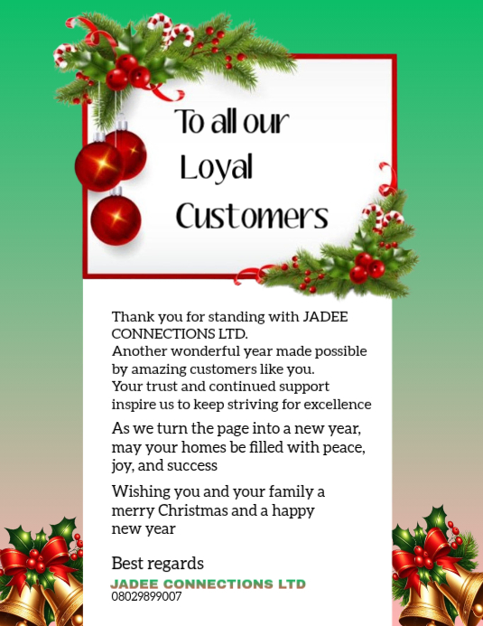 White Floral Customer Appreciation Message Flyer (us Letter) Template ...