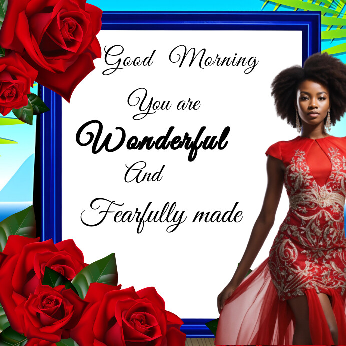 Copy of White Floral Inspirational Morning Quote Ins | PosterMyWall