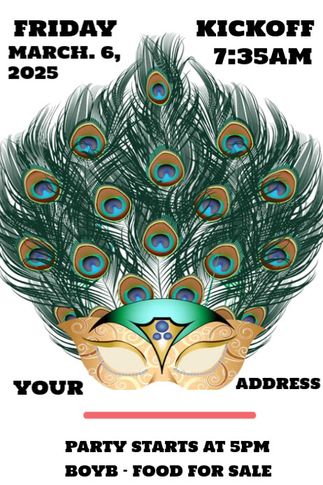 White Friday Kickoff 6 March Poster Template | PosterMyWall