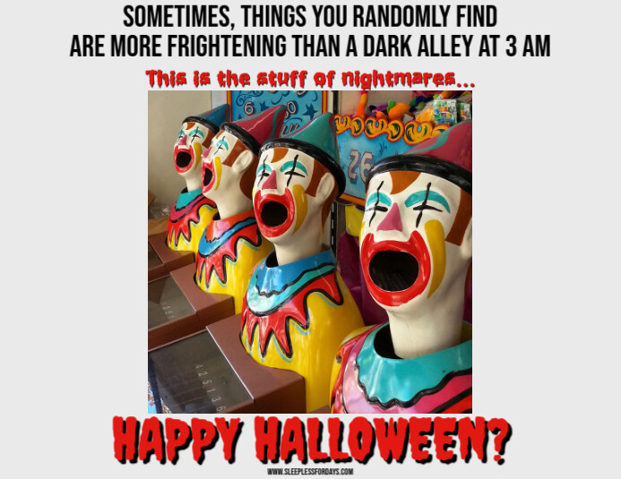 White Funny Halloween Flyer Flyer (us Letter) Template | PosterMyWall