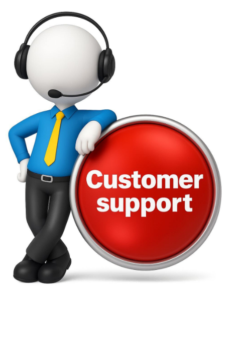 Plantilla de White Futuristic 3d Customer Support Agent With Headset ...