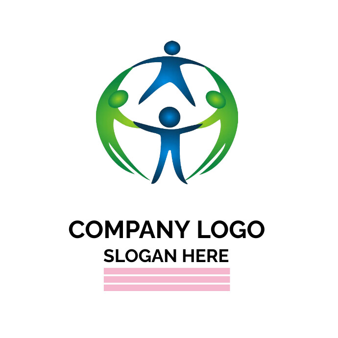 White Futuristic Company Logo Logo Template | PosterMyWall