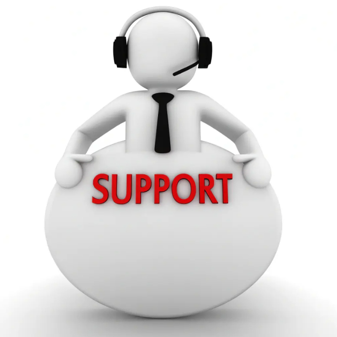 Plantilla de White Futuristic Customer Support Icon Instagram Post ...