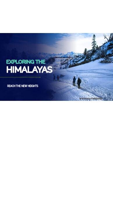 Plantilla de Deep blue and white YouTube thumbnail | PosterMyWall