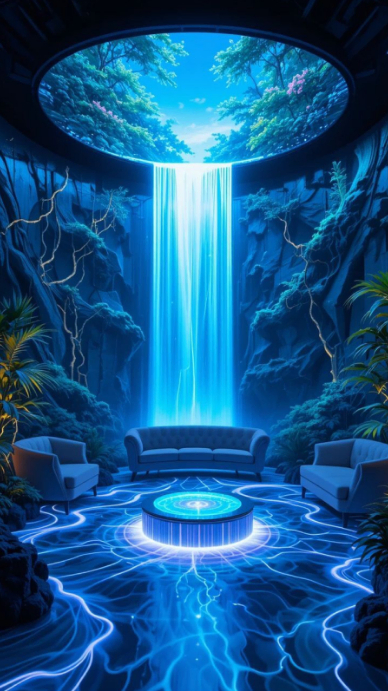 White Futuristic Enchanted Garden Centre Instagram Story Template ...