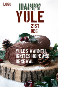 Yule Template | PosterMyWall