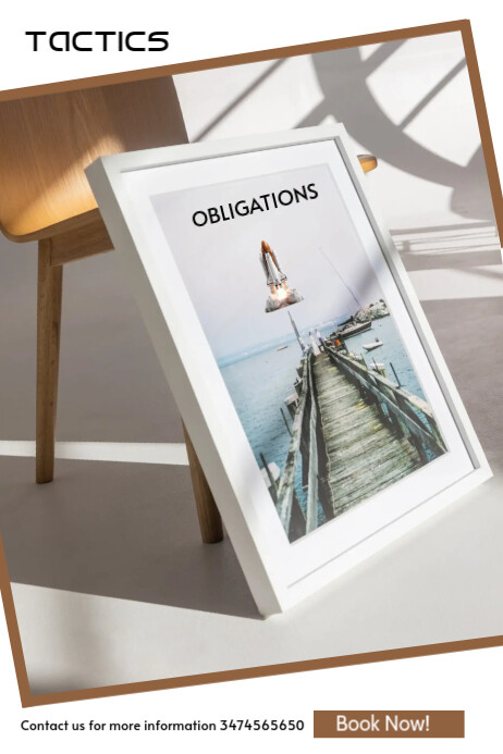 White Geometric 3d Poster Template | PosterMyWall