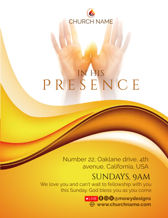 Free Church Invitation Card Templates