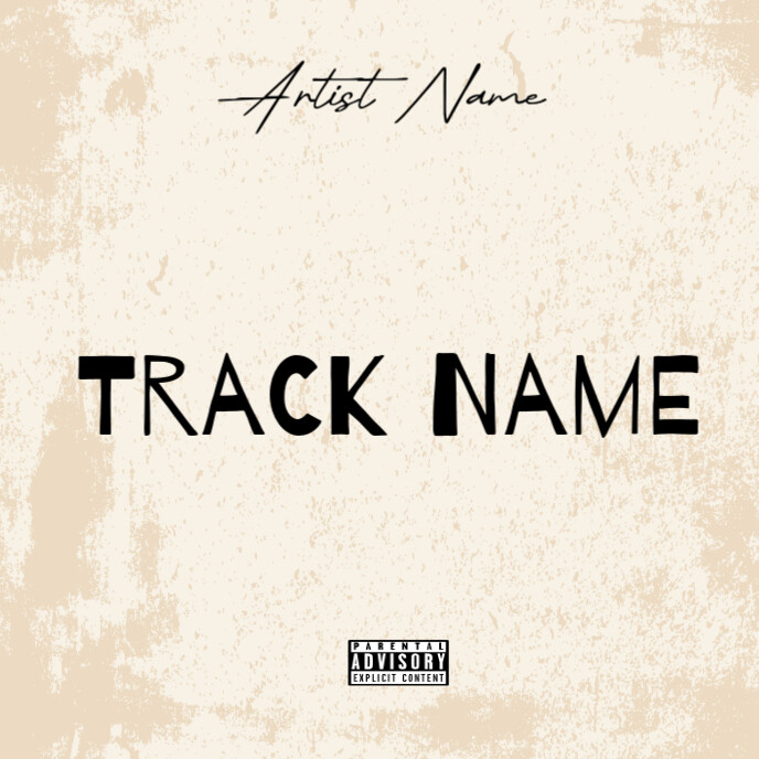 White Geometric Mixtape Cover Album Cover Template | PosterMyWall