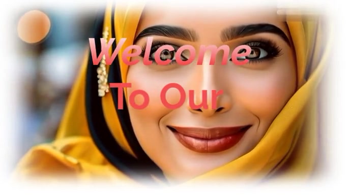 Plantilla de White Geometric Welcome Digital Display (16:9) | PosterMyWall