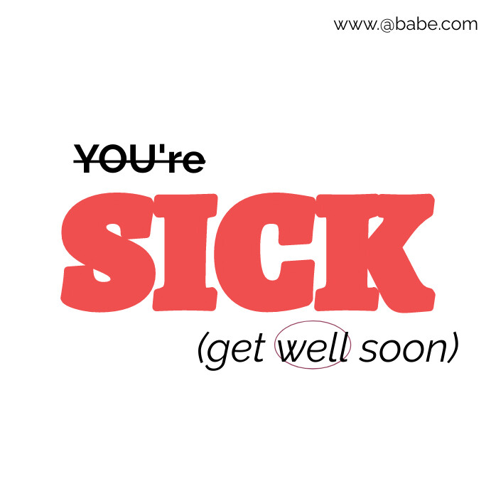 White Get Well Soon Boo Template Instagram Po | PosterMyWall