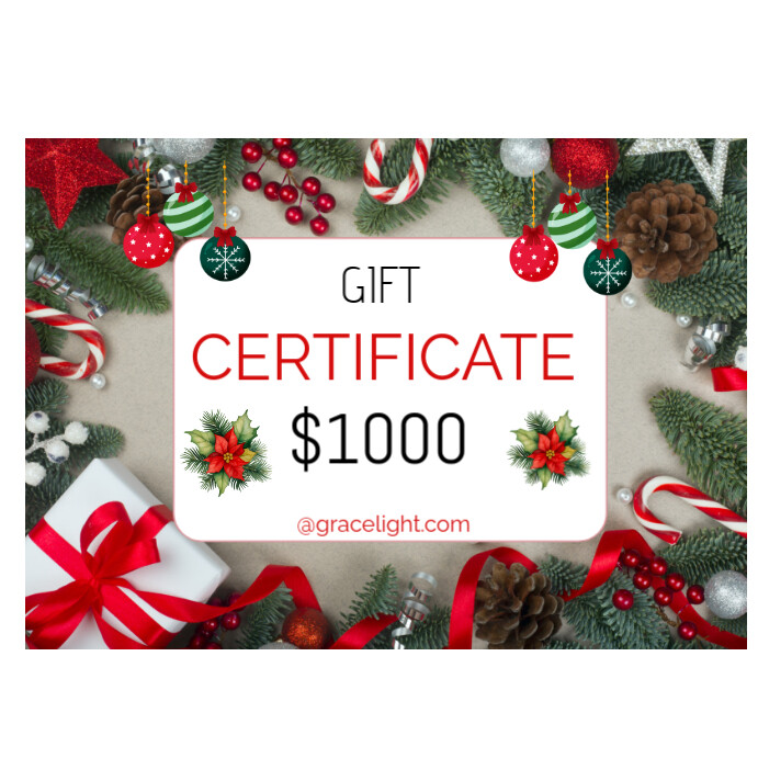 White Gift Certificate Ins Instagram Post Template | PosterMyWall